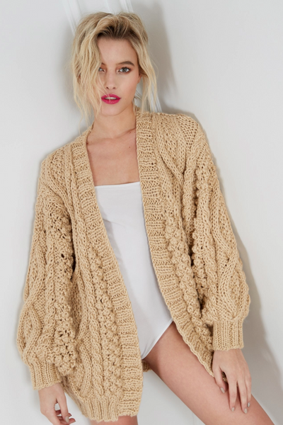 Cable Cardi – Gather&See